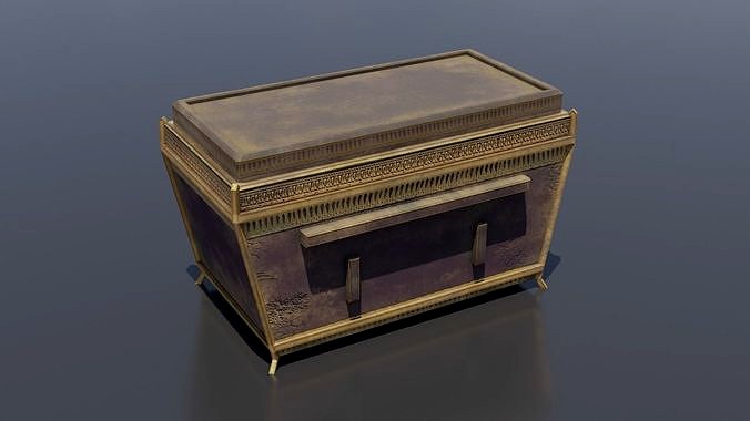 Ancient chest 3d model