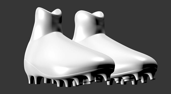 Modern football boots 3d model