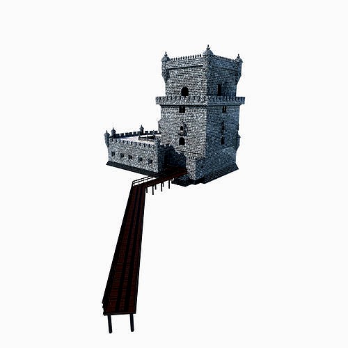 Belem Tower 3d model