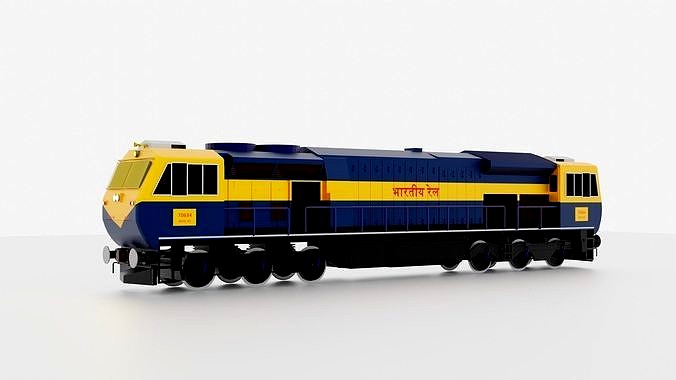 WDG 4D of Indian Railway 3d model