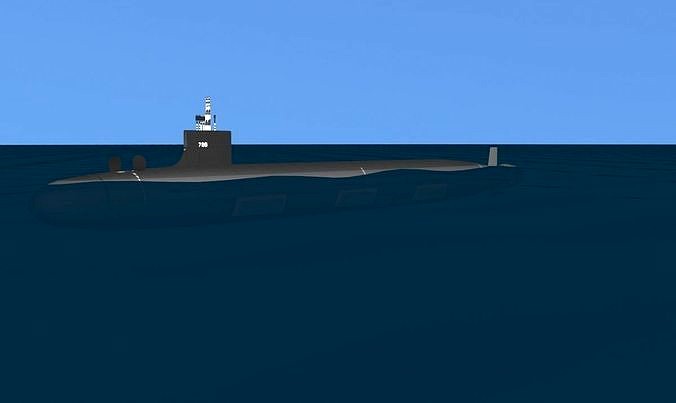 Virginia Class SSN 788 USS Colorado 3d model