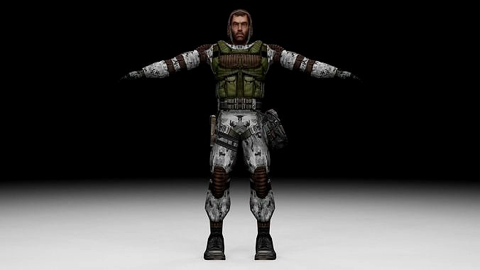 Stalker - Monolith Soldier 03 3d model