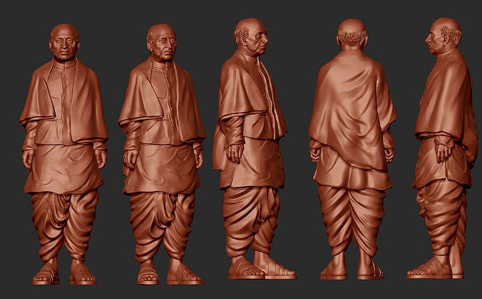 statue of unity | 3D model