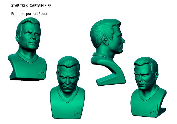 Star Trek Captain Kirk | 3D model