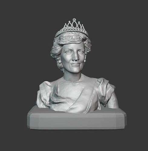 Princess Diana | 3D model