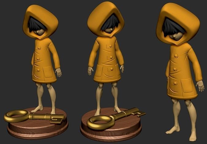 Little Nightmares - Six | 3D model