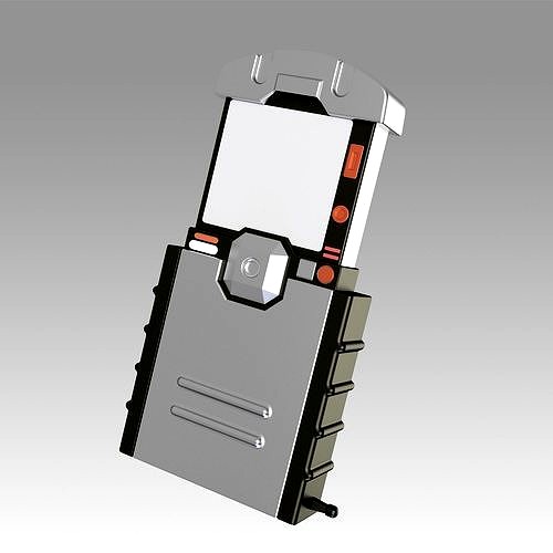 Star Trek enterprise hand scanner Hero prop replica props | 3D model