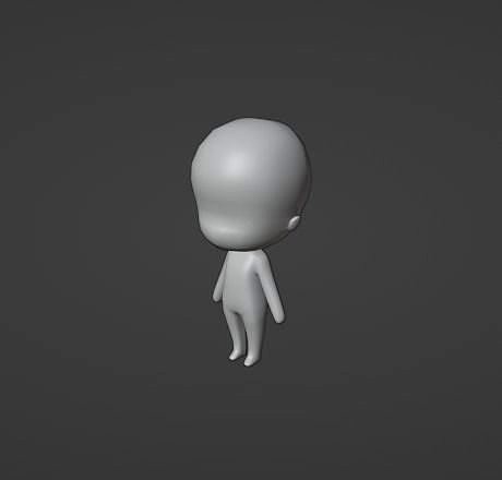 Chibi Base Model 3d