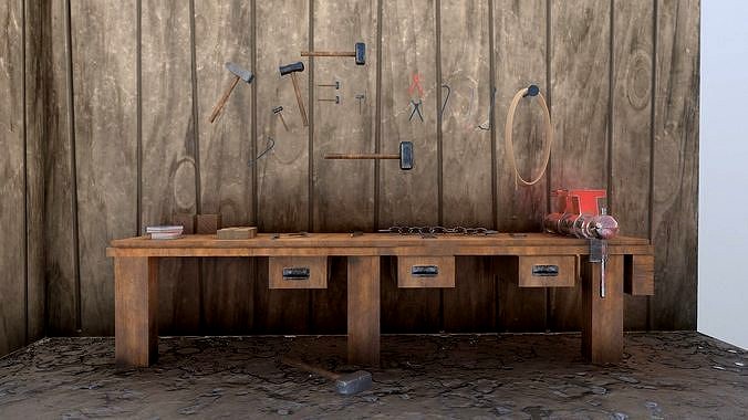 Workbench 3d model