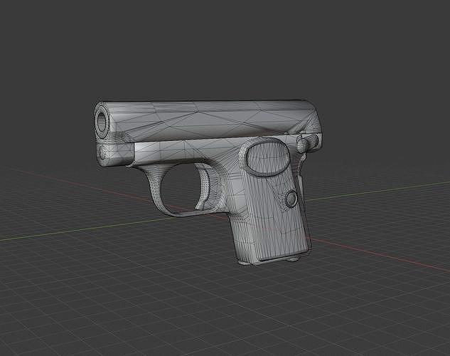 FN M1905 1906 3d model