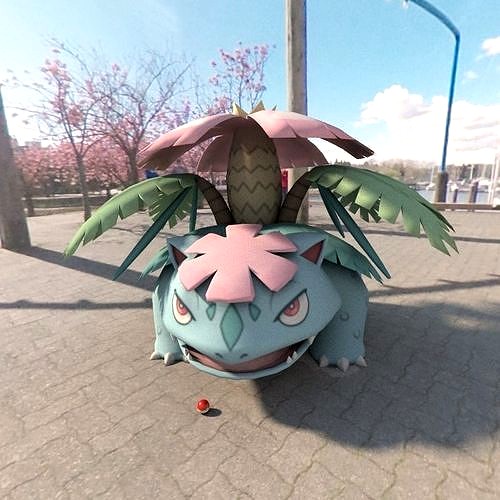 Pokemon Mega Venusaur 3d model