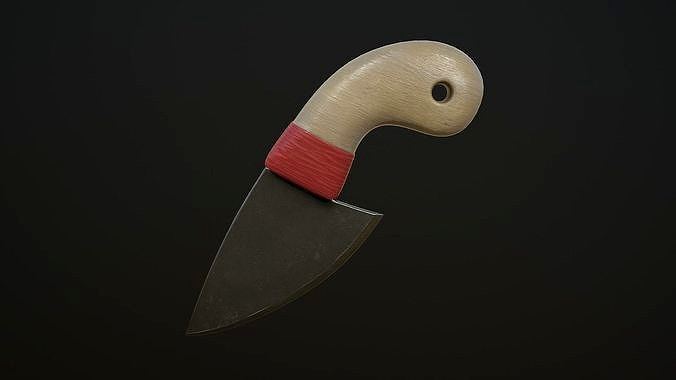 Homemade Knife 3d model