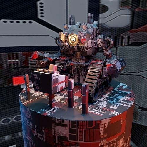 NDR Robot Sentry | 3D model