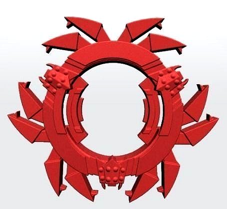 Beyblade Phantom Spider - Anime Attack Ring | 3D model