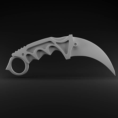 Karambit Knife 3D model | 3D