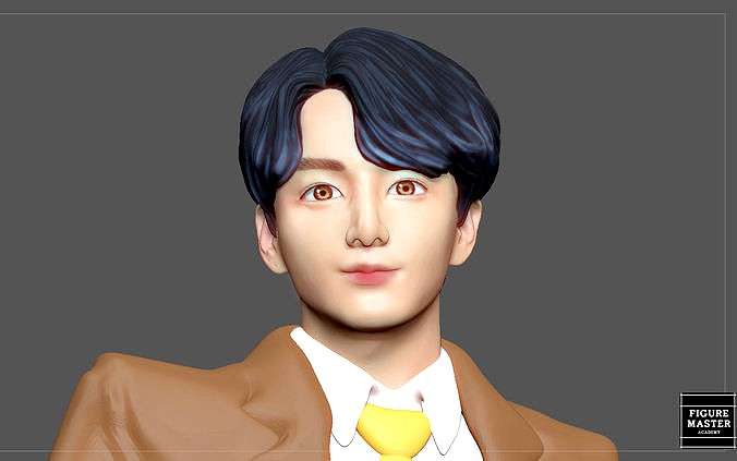 BTS JUNGKOOK - K POP KOREAN IDOL BIG HIT K-POP BOY GROUP | 3D model