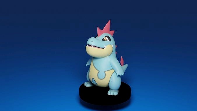 pokemon croconaw | 3D model