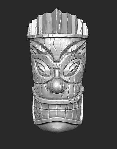 Finding Nemo Tiki God 3 Dios Tiki 3 Buscando a Nemo print model | 3D