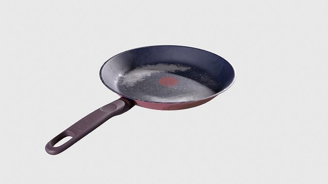 Pan Midpoly 2k and 4k Textures 3d model