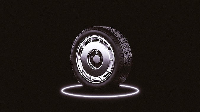 Enkei Salad Shooter aka Corvette C4 rims 3d model