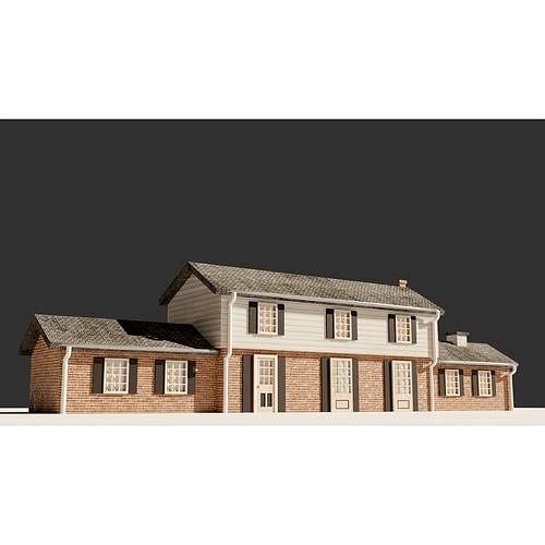 Mike Wheelers House from Stranger Things 3d model