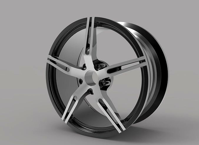 Custom rims | 3D model