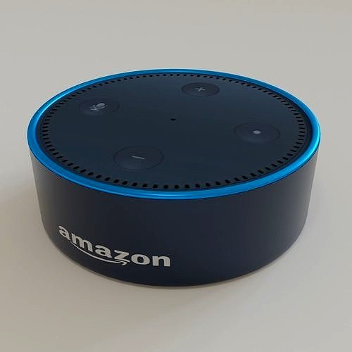 Amazon Echo Dot 3D model 3D model