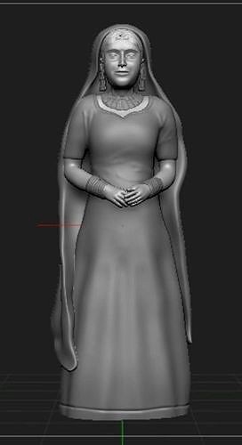 bride 3d printable STL model | 3D