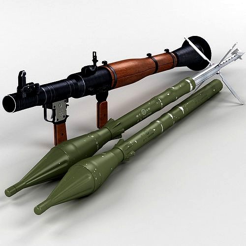 RPG Launcher 3d model