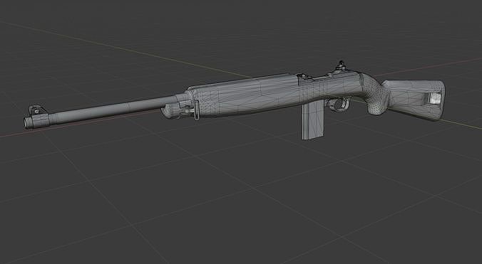 M1 Carbine 3d model