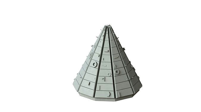 Sci Fi Object No 2752 Low Poly 3d model