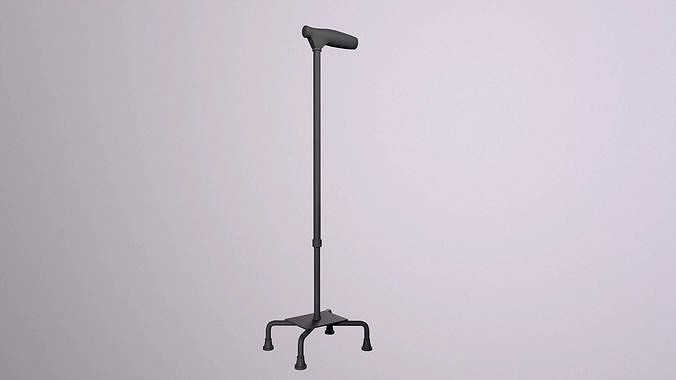 walker stick 3d model