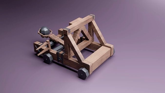 Catapult 3d model