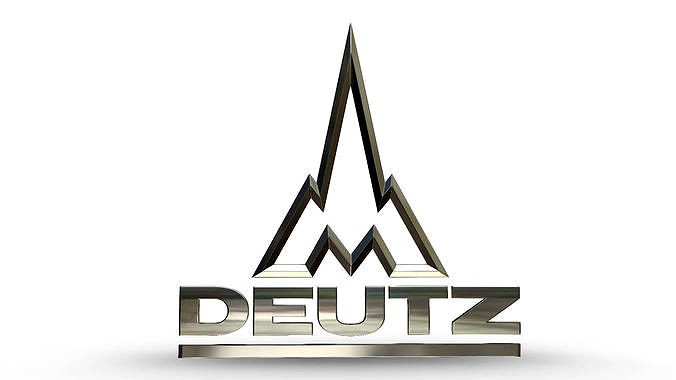 deutz logo 3d model