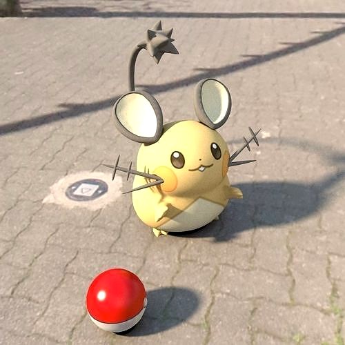 Pokemon Dedenne 3d model