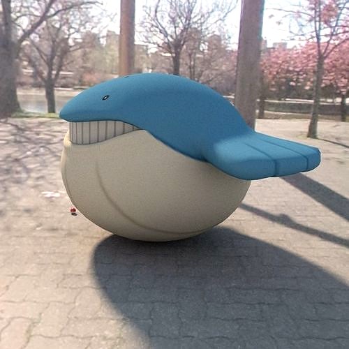 Pokemon Wailmer 3d model