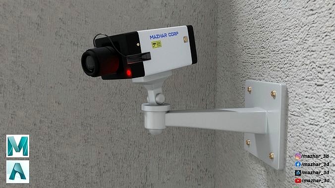 CCTV Camera 3D Model