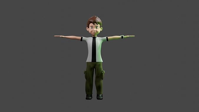 Ben 10 3d models for blender