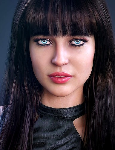 Robyn Character Bundle 3d model