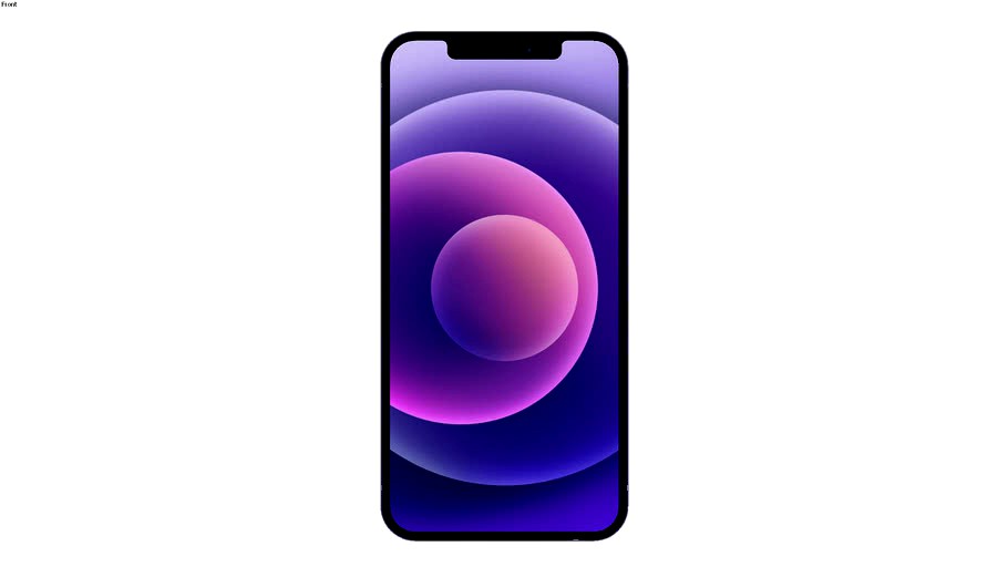 IPHONE 12 (UNGU) 3d model