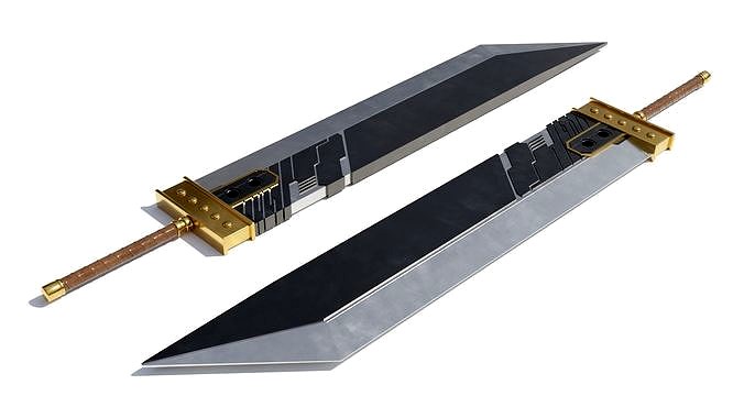 Final Fantasy Buster Sword 3d model