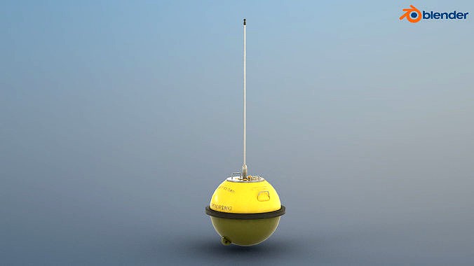Wave Measurement Buoy - PBR 3d model