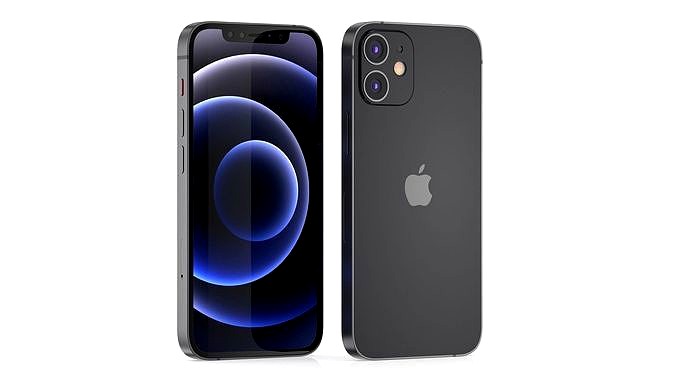 Apple iPhone 12 Mini Black 3d model