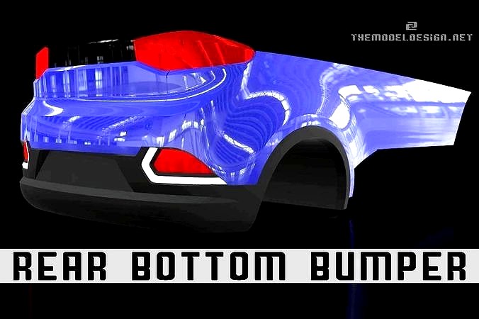 The Complete Guide to 3D Automotive Rear Bumper model