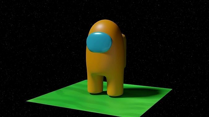 Among us 3d model