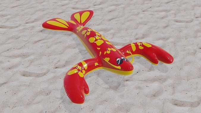 3D Cool Handsome Lobster Inflatable Toy model
