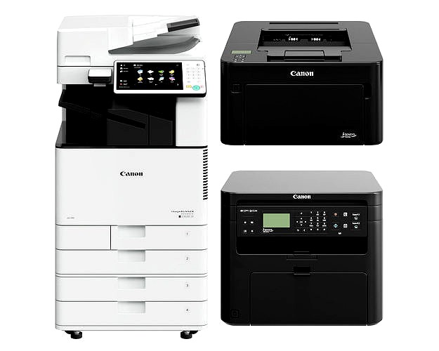 CANON printing technology 3d model