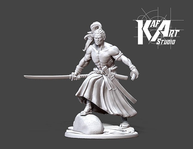Ronin - Samurai - 35mm scale | 3D model
