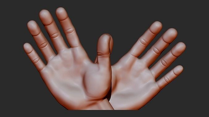hand 3d print model | 3D