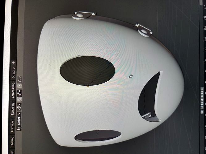 Angry mask from High Rise Invasion | 3D model